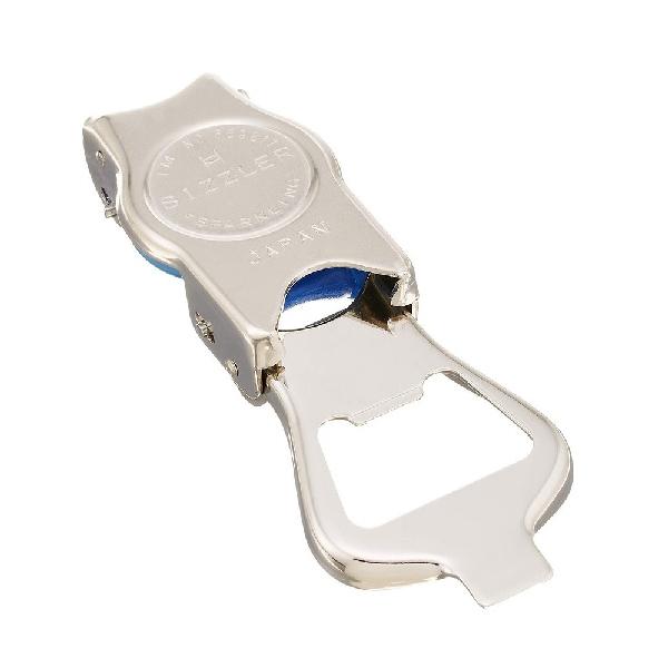 炭酸の気抜け防止に・・・完全密閉栓抜◆食品衛生試験に合格したゴムを使用しています。◆ローラー部にあたらしくジュラコンを用いましたから、ビンの口を傷めず、一段と滑らかに手ざわりよくなりました。◇サイズ：約40×62×15mmm（閉じた状態）◇...