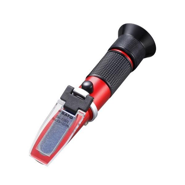 ◆見やすい目盛り◆本体の軽量化で軽くて持ちやすい◆手持屈折計Rシリーズは10 〜 30℃間の自動温度補正機能付（SK-201R、202Rを除く）、温度を気にせず正しい測定ができます。【測定できる液体種類】0.0〜50.0％の糖度（濃度）の液...