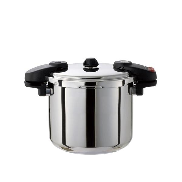 中規模店にちょうどいい、業務用ミドルサイズ8Lサイズと10Lサイズだから、メインの圧力鍋にも2台目の圧力鍋としてもオススメです。業務用圧力鍋を導入することで調理時間は約1/3、燃費も約1/4に削減作業効率やコストメンでも大変優れております◆...