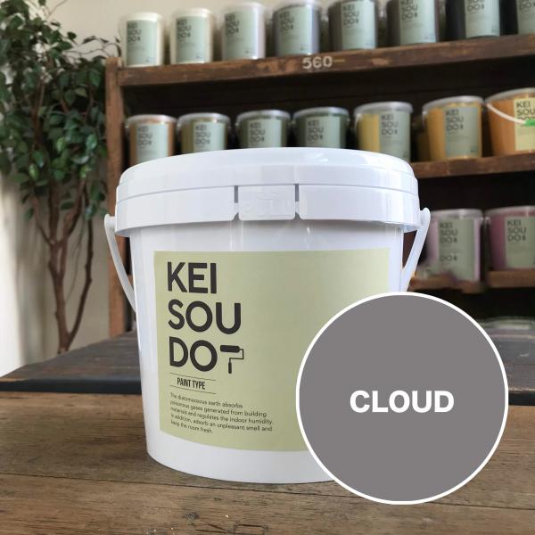 【 KEISOUDO PAINT 】「バランスあるオリジナルブレンド」に拘りを持つ 　珪藻土 内装仕上げ材 珪藻土塗料 ペイント材■練り込みタイプの内装用珪藻土壁材 ペイント材　「PLASTER TYPE」の塗料化製品　フタを開けて、すぐに...