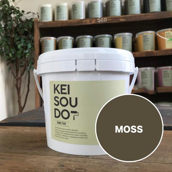 【 KEISOUDO PAINT 】「バランスあるオリジナルブレンド」に拘りを持つ 　珪藻土 内装仕上げ材 珪藻土塗料 ペイント材■練り込みタイプの内装用珪藻土壁材 ペイント材　「PLASTER TYPE」の塗料化製品　フタを開けて、すぐに...