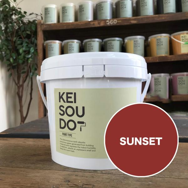 【 KEISOUDO PAINT 】「バランスあるオリジナルブレンド」に拘りを持つ 　珪藻土 内装仕上げ材 珪藻土塗料 ペイント材■練り込みタイプの内装用珪藻土壁材 ペイント材　「PLASTER TYPE」の塗料化製品　フタを開けて、すぐに...
