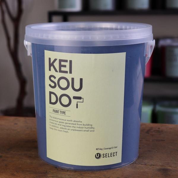 【 KEISOUDO PAINT 】「バランスあるオリジナルブレンド」に拘りを持つ 　珪藻土 内装仕上げ材 珪藻土塗料 ペイント材■練り込みタイプの内装用珪藻土壁材 ペイント材　「PLASTER TYPE」の塗料化製品　フタを開けて、すぐに...