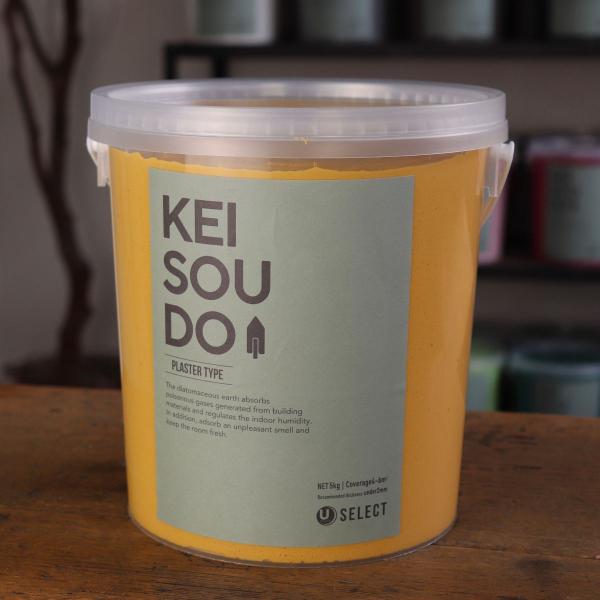 【 KEISOUDO PLASTER 】「バランスあるオリジナルブレンド」に拘りを持つ 　珪藻土 内装仕上げ材 塗料（塗り壁左官材） ■練り込みタイプの内装用珪藻土壁材　フタを開けて、すぐに塗ることができます　プロの方にも！DIYの方にも！...