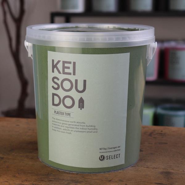【 KEISOUDO PLASTER 】「バランスあるオリジナルブレンド」に拘りを持つ 　珪藻土 内装仕上げ材 塗料（塗り壁左官材） ■練り込みタイプの内装用珪藻土壁材　フタを開けて、すぐに塗ることができます　プロの方にも！DIYの方にも！...