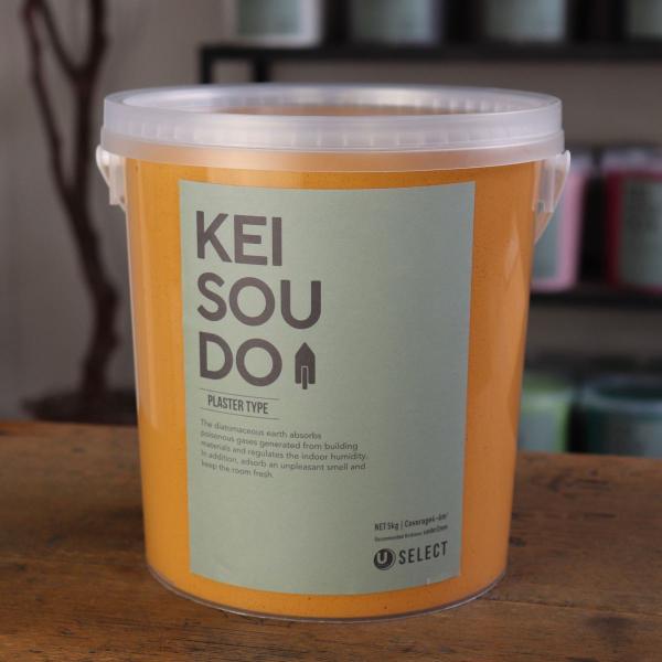【 KEISOUDO PLASTER 】「バランスあるオリジナルブレンド」に拘りを持つ 　珪藻土 内装仕上げ材 塗料（塗り壁左官材） ■練り込みタイプの内装用珪藻土壁材　フタを開けて、すぐに塗ることができます　プロの方にも！DIYの方にも！...