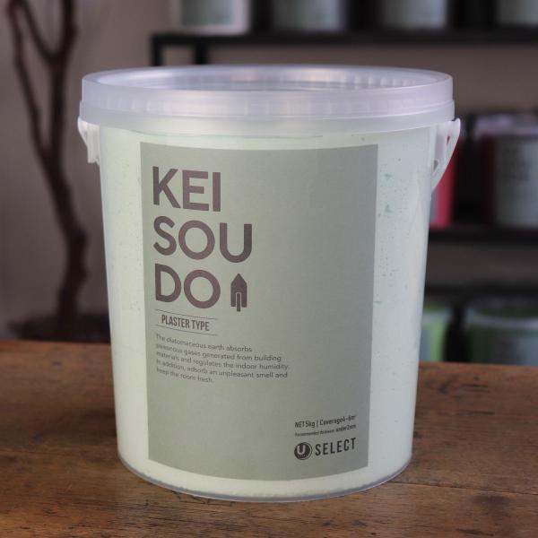 【 KEISOUDO PLASTER 】「バランスあるオリジナルブレンド」に拘りを持つ 　珪藻土 内装仕上げ材 塗料（塗り壁左官材） ■練り込みタイプの内装用珪藻土壁材　フタを開けて、すぐに塗ることができます　プロの方にも！DIYの方にも！...