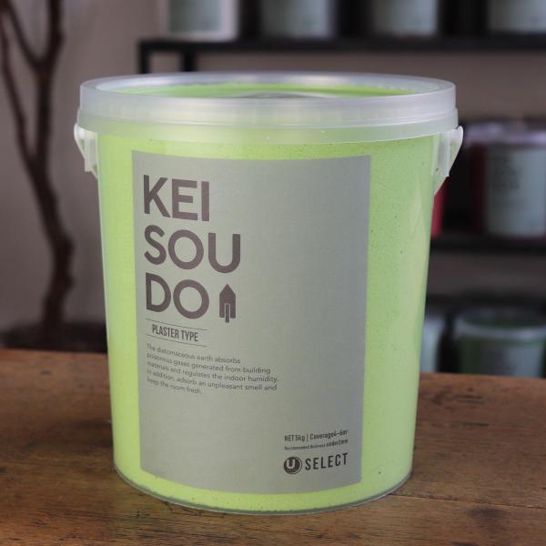 【 KEISOUDO PLASTER 】「バランスあるオリジナルブレンド」に拘りを持つ 　珪藻土 内装仕上げ材 塗料（塗り壁左官材） ■練り込みタイプの内装用珪藻土壁材　フタを開けて、すぐに塗ることができます　プロの方にも！DIYの方にも！...