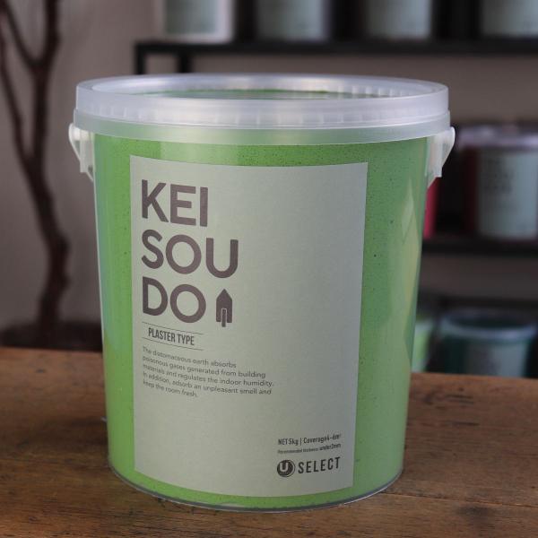【 KEISOUDO PLASTER 】「バランスあるオリジナルブレンド」に拘りを持つ 　珪藻土 内装仕上げ材 塗料（塗り壁左官材） ■練り込みタイプの内装用珪藻土壁材　フタを開けて、すぐに塗ることができます　プロの方にも！DIYの方にも！...