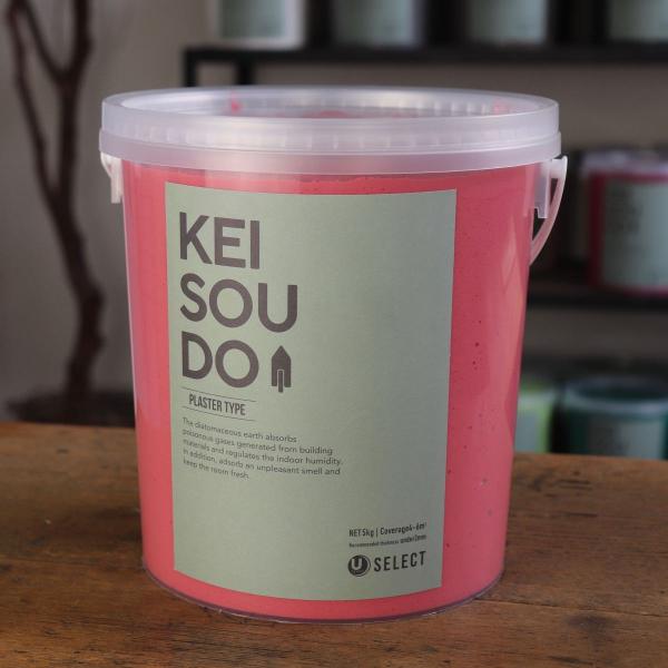 【 KEISOUDO PLASTER 】「バランスあるオリジナルブレンド」に拘りを持つ 　珪藻土 内装仕上げ材 塗料（塗り壁左官材） ■練り込みタイプの内装用珪藻土壁材　フタを開けて、すぐに塗ることができます　プロの方にも！DIYの方にも！...