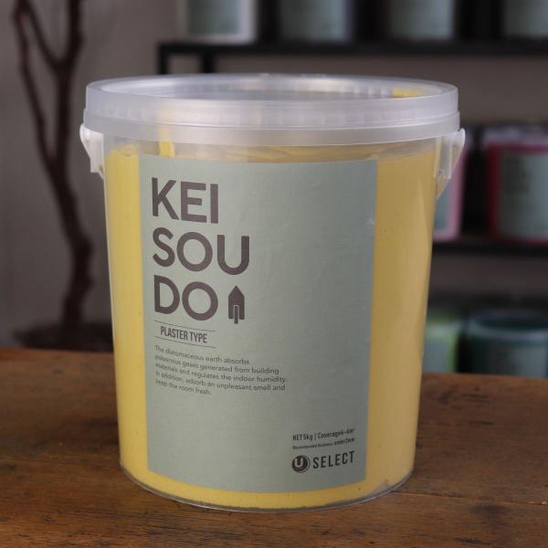 【 KEISOUDO PLASTER 】「バランスあるオリジナルブレンド」に拘りを持つ 　珪藻土 内装仕上げ材 塗料（塗り壁左官材） ■練り込みタイプの内装用珪藻土壁材　フタを開けて、すぐに塗ることができます　プロの方にも！DIYの方にも！...