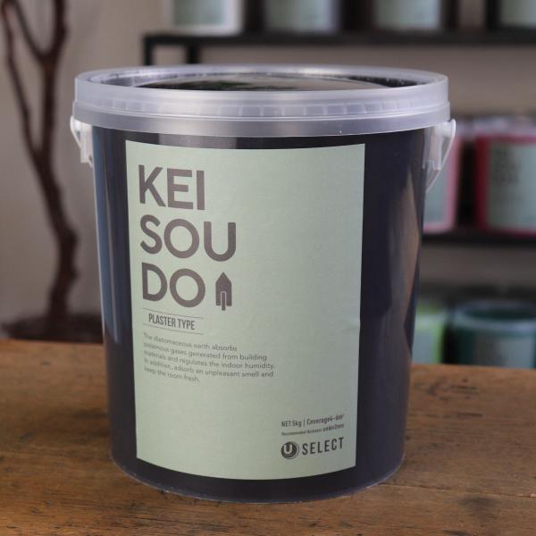 【 KEISOUDO PLASTER 】「バランスあるオリジナルブレンド」に拘りを持つ 　珪藻土 内装仕上げ材 塗料（塗り壁左官材） ■練り込みタイプの内装用珪藻土壁材　フタを開けて、すぐに塗ることができます　プロの方にも！DIYの方にも！...
