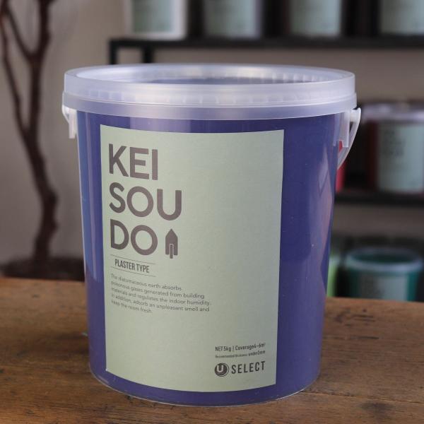 【 KEISOUDO PLASTER 】「バランスあるオリジナルブレンド」に拘りを持つ 　珪藻土 内装仕上げ材 塗料（塗り壁左官材） ■練り込みタイプの内装用珪藻土壁材　フタを開けて、すぐに塗ることができます　プロの方にも！DIYの方にも！...