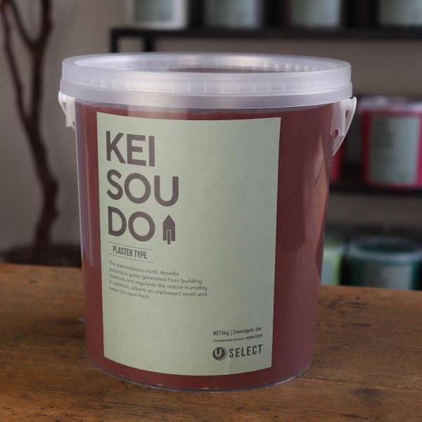 【 KEISOUDO PLASTER 】「バランスあるオリジナルブレンド」に拘りを持つ 　珪藻土 内装仕上げ材 塗料（塗り壁左官材） ■練り込みタイプの内装用珪藻土壁材　フタを開けて、すぐに塗ることができます　プロの方にも！DIYの方にも！...