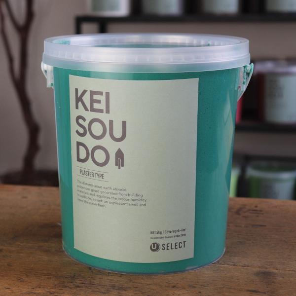 【 KEISOUDO PLASTER 】「バランスあるオリジナルブレンド」に拘りを持つ 　珪藻土 内装仕上げ材 塗料（塗り壁左官材） ■練り込みタイプの内装用珪藻土壁材　フタを開けて、すぐに塗ることができます　プロの方にも！DIYの方にも！...