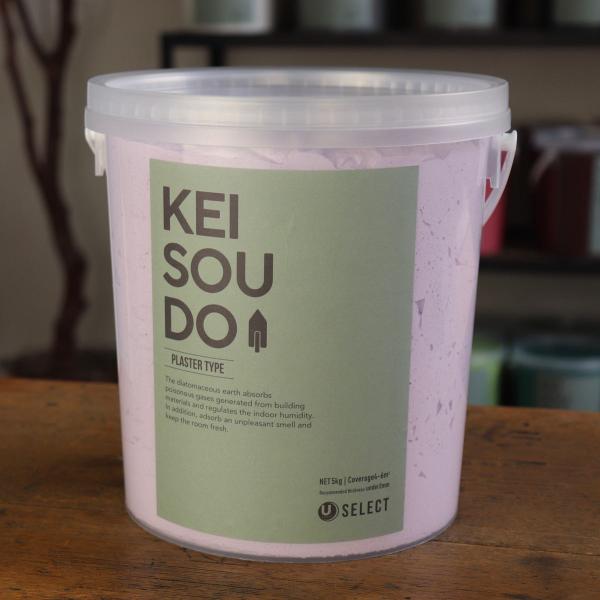 【 KEISOUDO PLASTER 】「バランスあるオリジナルブレンド」に拘りを持つ 　珪藻土 内装仕上げ材 塗料（塗り壁左官材） ■練り込みタイプの内装用珪藻土壁材　フタを開けて、すぐに塗ることができます　プロの方にも！DIYの方にも！...