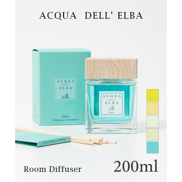 ITEM INFORMATIONアクア デル エルバ ACQUA DELL ELBA ディフューザー 200mlイタリアのエルバ島で2000年に誕生した。地中海の輝くエメラルドグリーンの海、エルバ島ならではの自然や植物の香りを選び抜いた原材...
