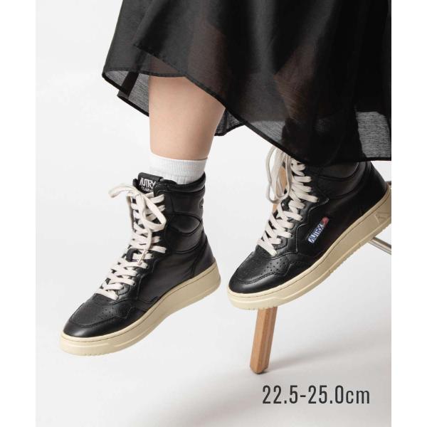 ITEM INFORMATIONオートリー AUTRY ABHW BO02  3AUT12-00032 レディース スニーカーカラーブラックBLACK素材アッパー：牛革ソール：ゴムサイズブランドサイズ (EU)：35/36/37/38/39...