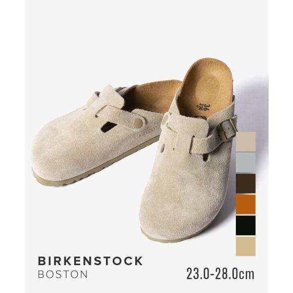 ITEM INFORMATIONビルケンシュトック BIRKENSTOCK BOSTON ボストン  ユニセックス コンフォートサンダルカラーTAUPE / トープBLACK / ブラックPURE SAGE / ピュアセージMINK / ミ...