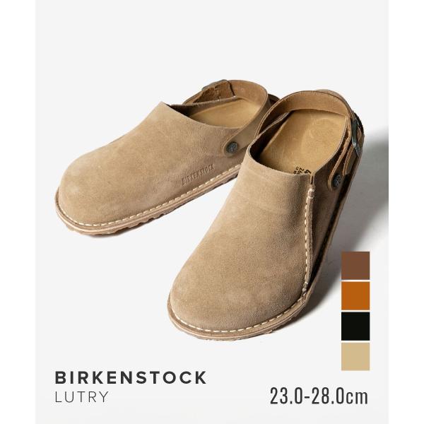 ITEM INFORMATIONビルケンシュトック BIRKENSTOCK LUTRY ルトリー 1030187  1030235  ユニセックス コンフォートサンダルカラーBLACK / ブラックGRAY TAUPE / グレートープMI...