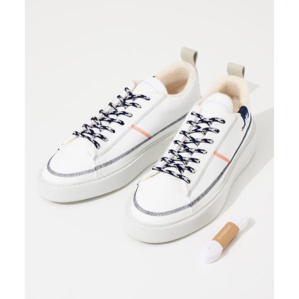 ITEM INFORMATIONボナマソ BONAMASO  ANTONIO PATRON メンズ スニーカーカラーホワイト / WHITE素材アッパー：Upper made from corn vegan napa. 75% bio-ba...