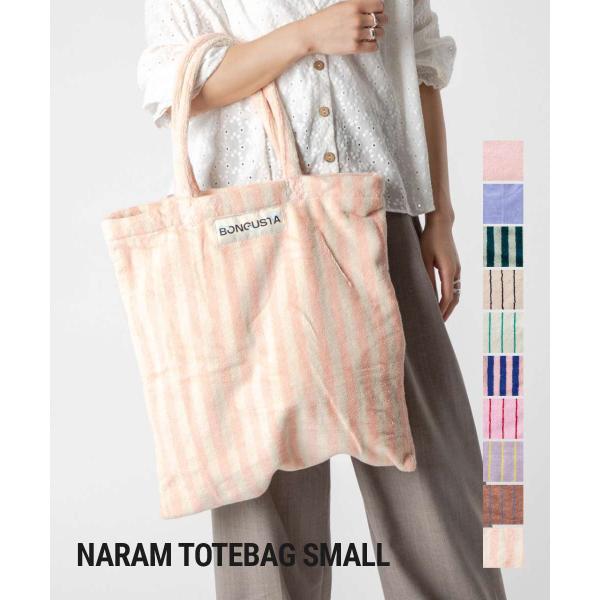 ITEM INFORMATIONボングスタ BONGUSTA  NARAM TOTEBAG SMALL  レディース トートバッグ型番NARAM TOTEBAG SMALL カラーTROPICAL&amp;CREAM / トロピカル＆クリー...