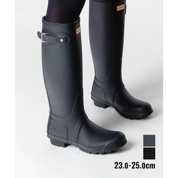 ITEM INFORMATIONハンター HUNTER original tall boot WFT1000RMA レディース レインシューズカラーネイビー / NAVYブラック / BLACK素材本体：天然ゴムサイズ日本(相当サイズ) ：...