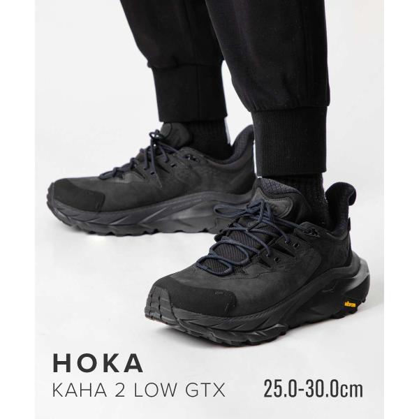 ITEM INFORMATIONホカオネオネ HOKA KAHA 2 LOW GTX 1123190F メンズ スニーカー様々な地形をハイスピードで走ることができるトレランシューズ。トレイルレースやファストハイキングで活躍。高いクッション性...