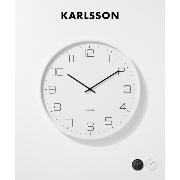 ITEM INFORMATIONカールソン KARLSSON Wall clock Lofty KA5751BK KA5751WH ユニセックス 掛け時計オランダで有名な、KARLSSON。鉄道の駅や公共の施設で使用されています。国内外のデ...