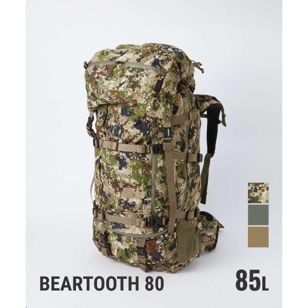 ITEM INFORMATIONミステリーランチ MYSTERY RANCH ベアトゥース 80 BEARTOOTH 80 メンズ リュックメインポケットは270度開口するダッフルバッグ様のデザインで、装備がどこに収まっていても、トップ、サ...