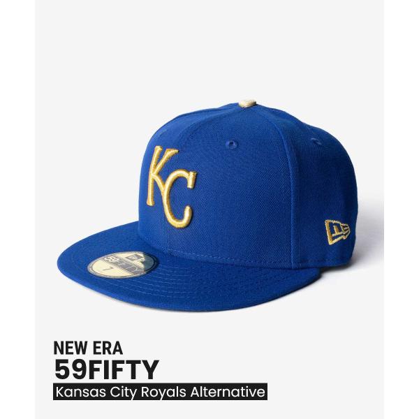 ITEM INFORMATIONニューエラ NEW ERA 59FIFTY フィフティー ナイン フィフティー 70346370  ユニセックス キャップ型番70346370 カラーKCR/ブルー×ゴールドサイズ【7】頭囲：55.8cm 【...