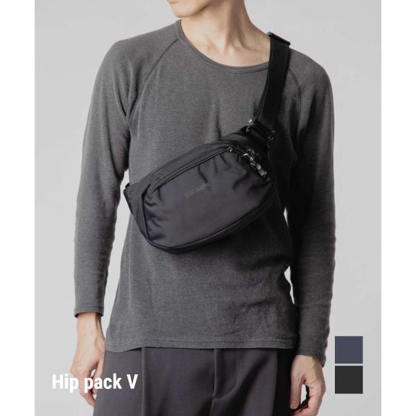 ITEM INFORMATIONパックセーフ PACSAFE Vibe 100 hip pack 60141130 メンズ ボディバッグカラーブラック / BLACK (130)素材本体：750Dリサイクルポリエステル、耐水性1000mm、...