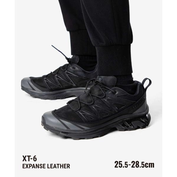 ITEM INFORMATIONサロモン SALOMON Sportstyle Sneakers スポーツスタイルシューズ L475746  ユニセックス スニーカーXT-6 EXPANSE LEATHER型番L475746 カラーBLAC...