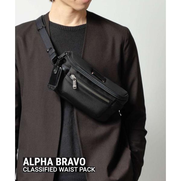 ITEM INFORMATIONトゥミ TUMI ALPHA BRAVO アルファブラボー 0232710D 142483 メンズ ウエストバッグカラーBLACK / ブラック / 1041サイズ本体サイズ ： 縦幅14.5cm 横幅28c...