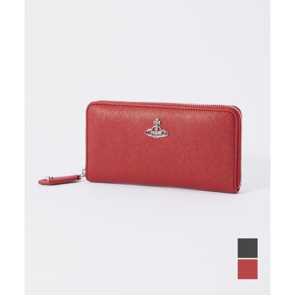 ITEM INFORMATIONヴィヴィアンウェストウッド Vivienne Westwood SAFFIANO BIOGREEN CLASSIC ZIP ROUND WALLET 51050023 S000B レディース 長財布カラーカラ...