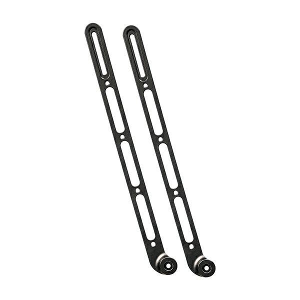 AXLE PACKを使用することでダボ穴のないサスペンションフォークやカーボンフォークなどにも、カーゴケージなどの取付拡張性を持たせることが可能。
