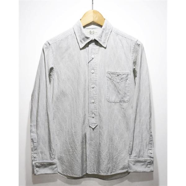 コンディションランク：B肩幅（ｃｍ）：４１裄丈（ｃｍ）：７９身幅（ｃｍ）：４９袖丈（ｃｍ）：５８着丈（ｃｍ）：６６裾幅（ｃｍ）：４７ＭＥＭＯ：隠しボタンダウンホールの拡がりや全体的にくすみ、サイズタグの欠損がありますが、まだまだご使用いただ...