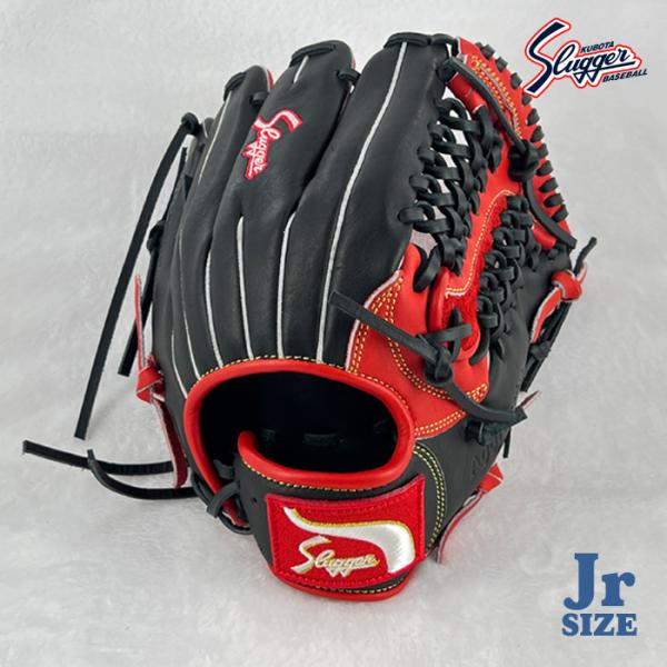 小学校高学年向きの少年軟式オールラウンド用グラブ素手感覚で扱えることで人気な久保田スラッガーのグラブ中学生を見据えての少年用グラブで次のステップでも扱いやすい■少年軟式用■オールラウンド用■素材：天然皮革■フィリピン製