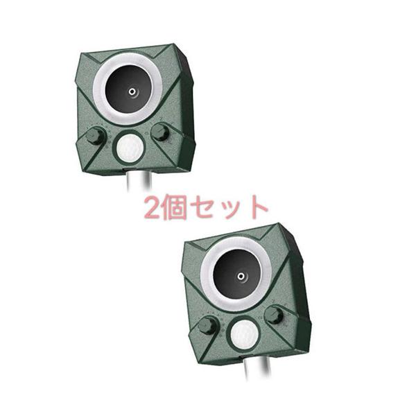 「製品について」-サイズ：13 x 12 x 11 cm / ソーラー+USB 2Way充電 / IP44防水 / 最大感知範囲：85m?（左右約110度、探知範囲約10m) / ターゲット:猫よけ、ねずみ駆除、鳩よけ、鳥よけ、イノシシよけ...