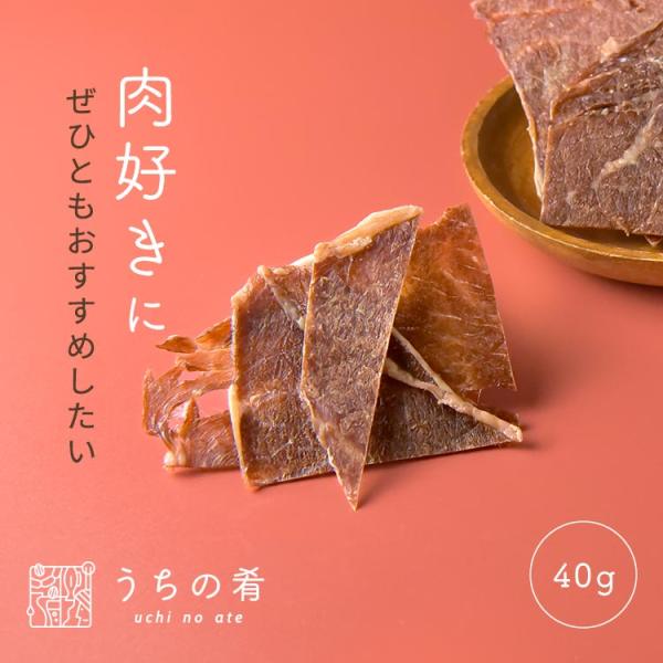 【商品番号】23040506045【商品名】 ガツンと牛肉 ビーフジャーキー【内容量】通常パック40g【原材料】 牛肉（オーストラリア産）、還元水飴、植物油脂、食塩、香辛料、酵母エキス【栄養成分表示】エネルギー：400kcal／たんぱく質5...