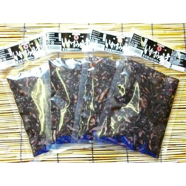 内容量 200ｇ×4パック賞味期限 製造日より約１２０日保存方法 冷蔵庫に保管 開封後は冷蔵または冷凍保管のうえお早めにお召し上がりください。原材料名 いか（国内産）、食塩、いかすみ、アホエンオイル（にんにく、バージンオリーブオイル）、唐辛...