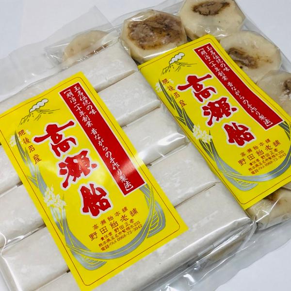 商品説明商品名 高瀬飴　長　（飴菓子）原材料名 麦芽水飴、砂糖、オブラート、小麦粉内容量 １０本賞味期限 製造日より１２０日保存方法 直射日光や湿気を避けてください。※栄養成分表示　100ｇあたり　エネルギー　361kcal　たんぱく質　0...