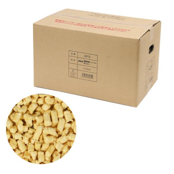 天然木材(パイン材)にクエン酸を配合し、低圧縮成型したペレット状のトイレ砂です。姉妹品の「瞬間消臭ウッドリタースーパー」の消臭力はそのままに40%軽量化し、スピード吸水を実現しました。アンモニアのイヤな臭いを1分後には99%消臭します。尿石...