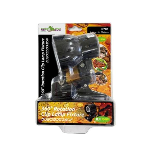 360°動くアームで角度を自由に調整可能。幅広い種類のランプに対応するランプスタンド。・ サイズ：約70×100×130 mm・コード：約2.0m・口金：E26・消費電力：150W・対象生体：爬虫類・両生類