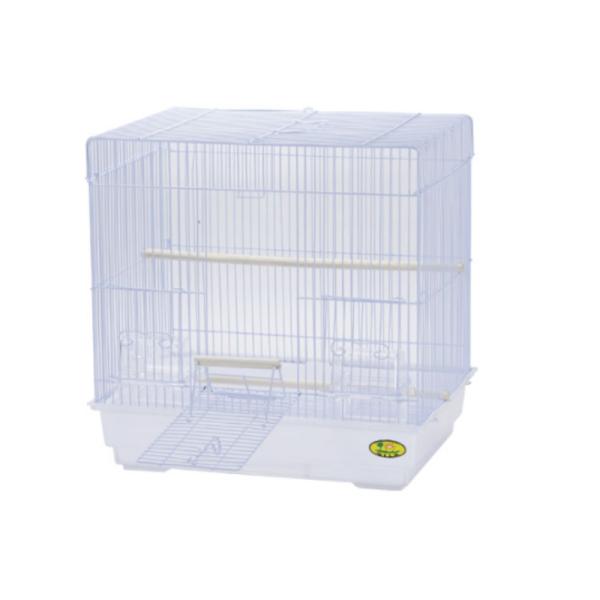 ベーシックな手乗り用ケージ。コミュニケーションがとりやすい手乗り用パーチ付。スリムな奥行き３０ｃｍ。