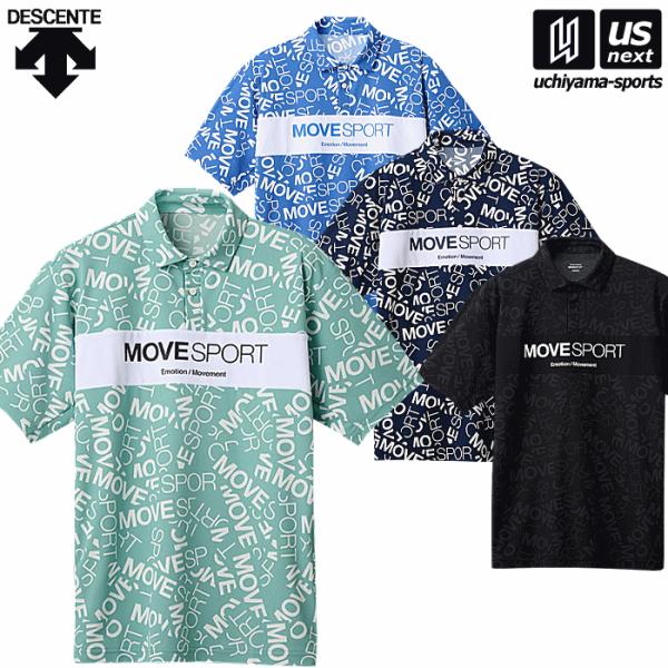 /メーカー デサント ムーブスポーツ/ムーヴスポーツ（DESCENTE MOVE SPORT） /品名 SUNSCREEN ミニ鹿の子 総柄グラフィック ポロシャツ /品番 DMMXJA72 /サイズ S M L O XO XA（メンズ） ...