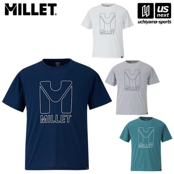 /メーカー ミレー（MILLET） /品名 ビッグ モノロゴ ショートスリーブ Tシャツ（BIG MONO LOGO TS SS） /品番 MIV03191 /サイズ XXS XS S M L XL（メンズ）　※EUROサイズ（Sサイズ＝日...