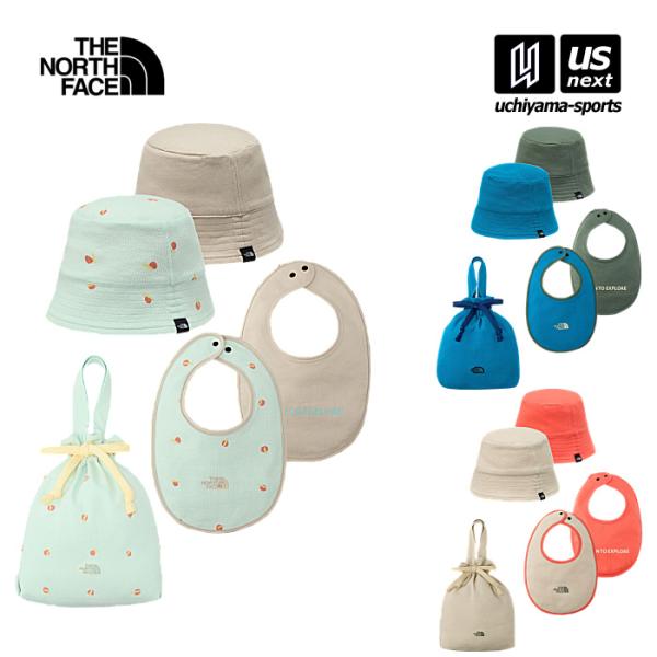 /メーカー ザ・ノース・フェイス（THE NORTH FACE）/品名 ベビーハット＆ビブセット（Baby Hat ＆ Bib Set）/品番 NNB02610/帽子サイズ BM（45〜47cm）/カラー・DB（ダスクブルー）・FI（フォッ...