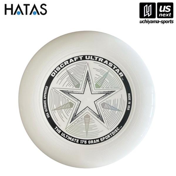 /メーカー HATAS（秦運動具 秦 ハタ）/品名 フライングディスク　ウルトラスター/品番 CJD001WT/サイズ 直径27cm/重量 175g/カラー ホワイト/生産国 アメリカ/ディスクラフト社製/日本フライングディスク協会公認/世...