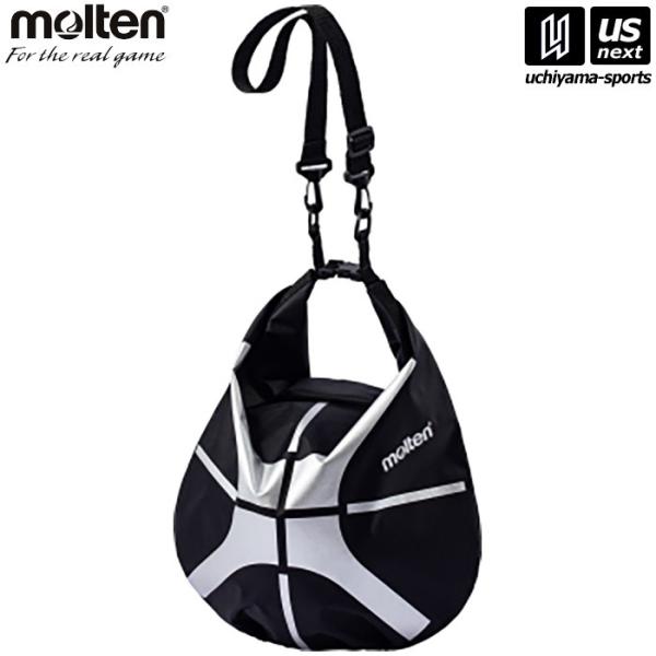 /メーカー モルテン（molten） /品名 バスケットボール1個入れ /品番 EB0031KS /サイズ 幅43×高さ48cm（5〜7号収納可） /カラー 黒シルバー /素材 ナイロン /商品説明 上部を巻いて、バックルをとめるだけの簡単...